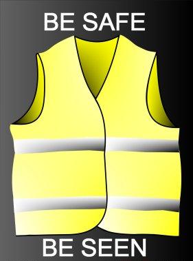 Safety poster - Hi visibility safety